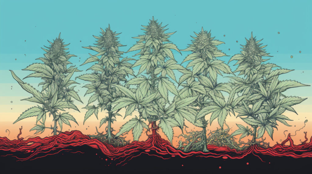 H2no 7 Signs Of An Overwatered Cannabis Plant Nuggmd
